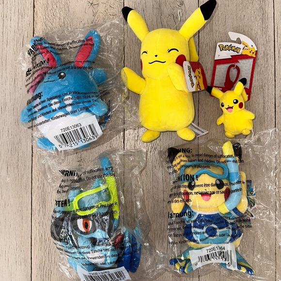 Pokemon | Toys | 224 Pokmon World Championship Plushies Pikachu Riolu ...